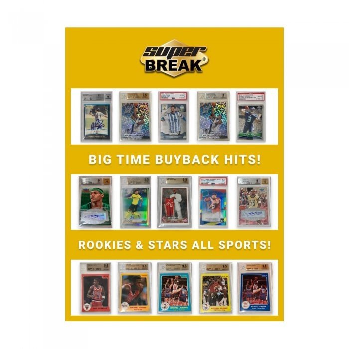 2021 Super Break Super Duper 5-Box Case Random Hit Group Break #2 ...