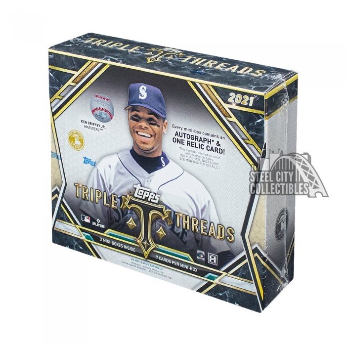 2021 Topps Triple Threads Baseball Hobby 9-Box Case Random Division ...