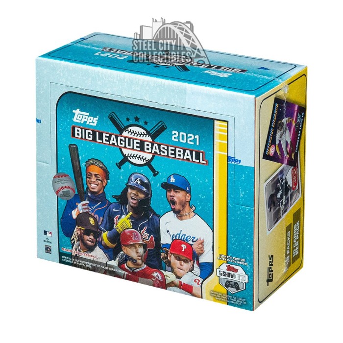 2021 Topps Big League Baseball Hobby Box | Steel City Collectibles
