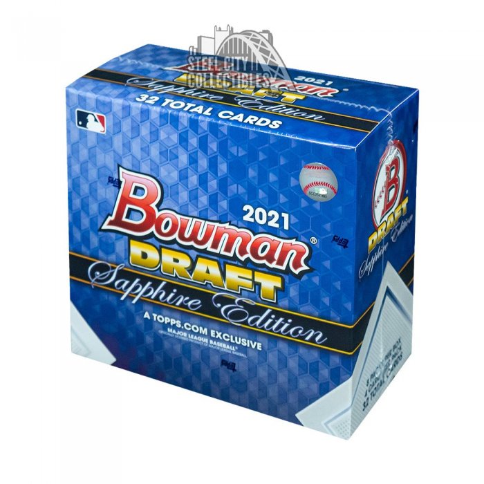 2021 Bowman Draft Sapphire Edition Baseball Box | Steel City Collectibles