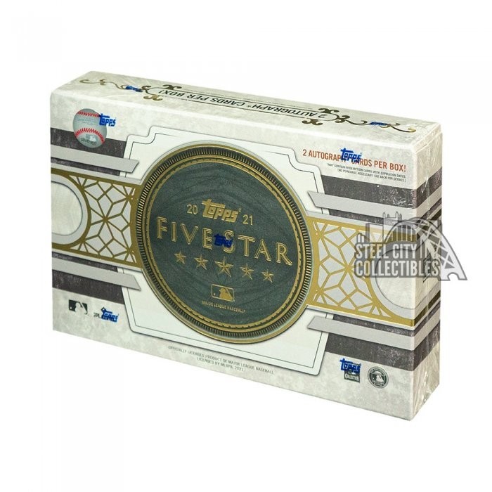 2021 Topps Five Star Baseball Hobby 5-Box Random 2-Hits Group Break #1 ...