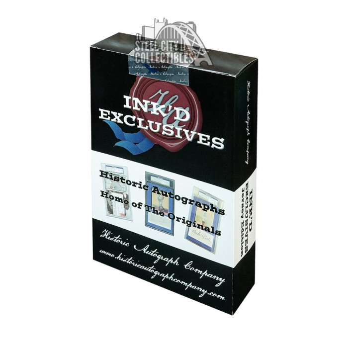 2021 Historic Autographs Ink'd Threads Autographed Jersey Box | Steel ...