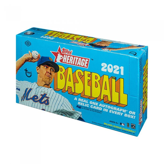 2021 Topps Heritage Baseball Hobby Box | Steel City Collectibles