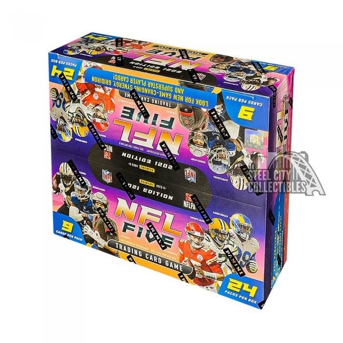 2021 Panini NFL Five Trading Card Game Booster Box | Steel City ...