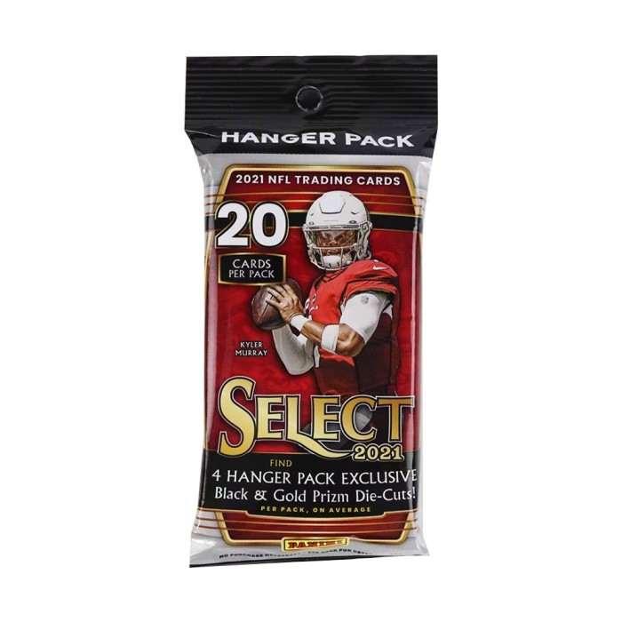 2021 Panini Select Football Hanger Pack (Black & Gold Prizms) | Steel ...