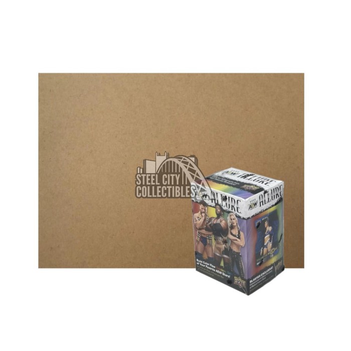 2022 Upper Deck AEW Allure Wrestling Blaster 20-Box Case | Steel City ...