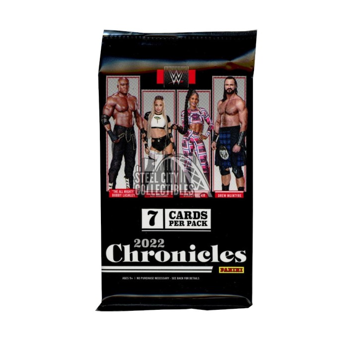 2022 Panini Chronicles WWE Wrestling Blaster Pack | Steel City Collectibles