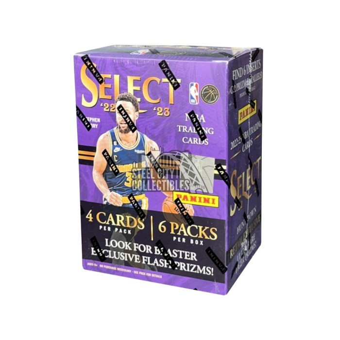 2022-23 Panini Select Basketball 6-Pack Blaster Box (Flash Prizms ...