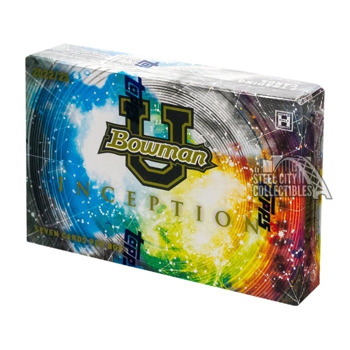 2022-23 Bowman University Inception Multi-Sport Hobby 3-Box Random ...
