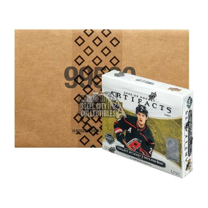 2022-23 Upper Deck Artifacts Hockey Hobby 20-Box Case | Steel City Collectibles