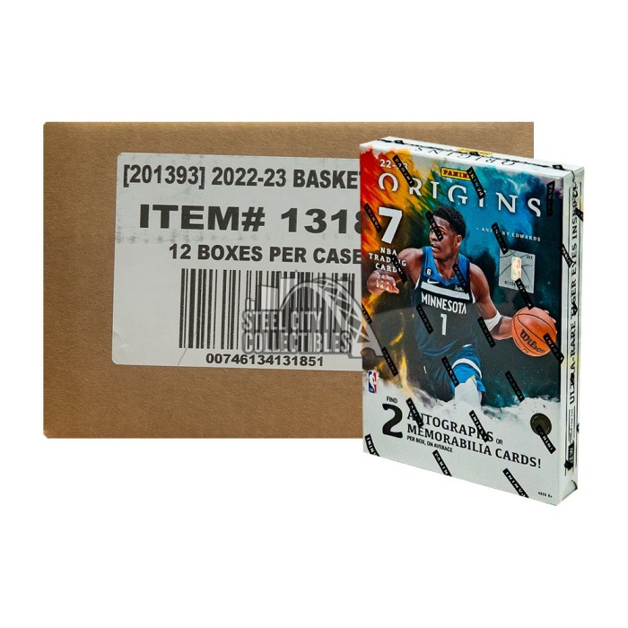 2022-23 Panini Origins Basketball Hobby 12-Box Case | Steel City ...