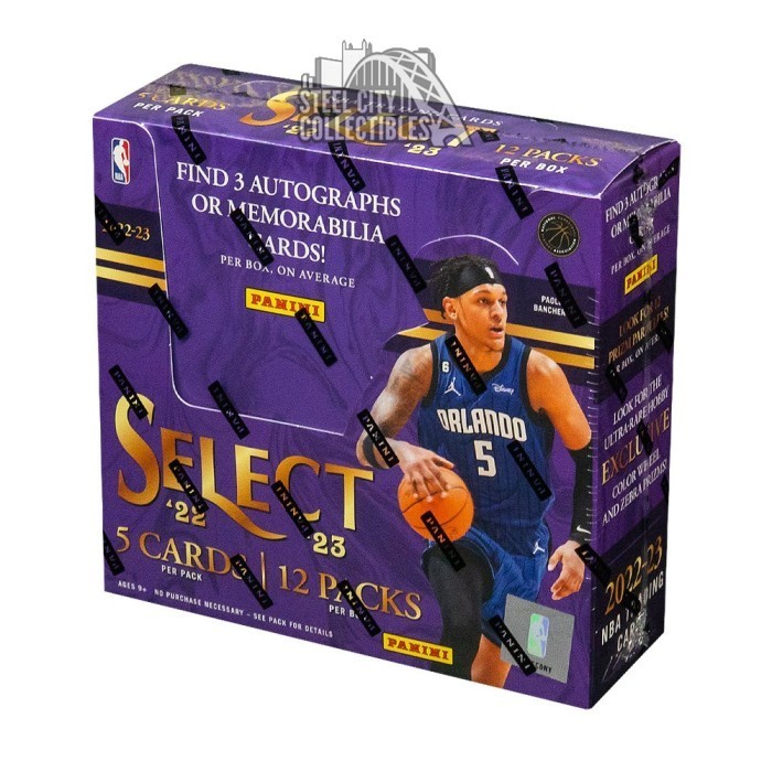 2022-23 Panini Select Basketball Hobby Box Random Division Group Break ...