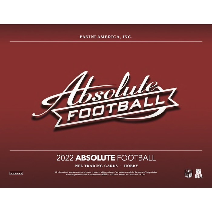 2022 Panini Absolute Football Hobby 2-Box Random Division Group Break ...