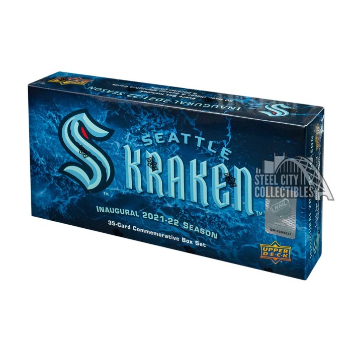 2021-22 Upper Deck Seattle Kraken Box Set | Steel City Collectibles