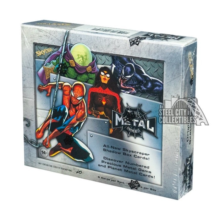 2021 Upper Deck Marvel Metal Universe Spider-Man Hobby Box Random 2 ...