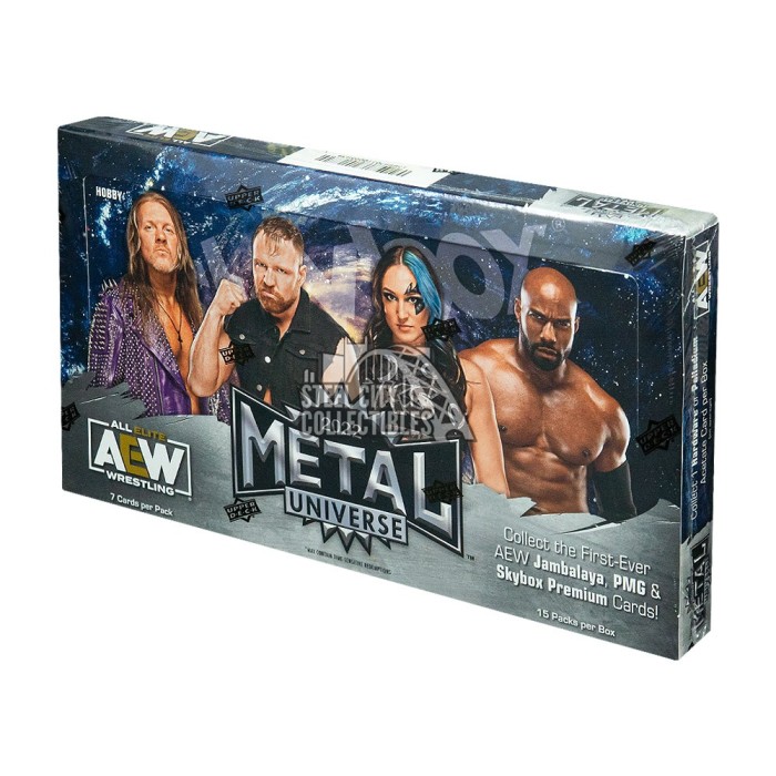 2022 Upper Deck AEW Skybox Metal Universe Hobby Box | Steel City ...