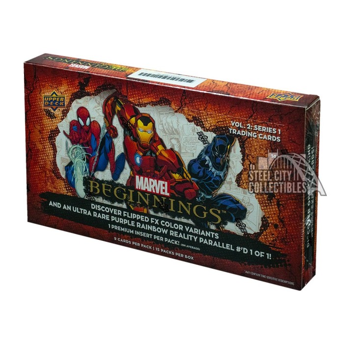 2022 Upper Deck Marvel Beginnings: Volume Two Series One Trading Card ...