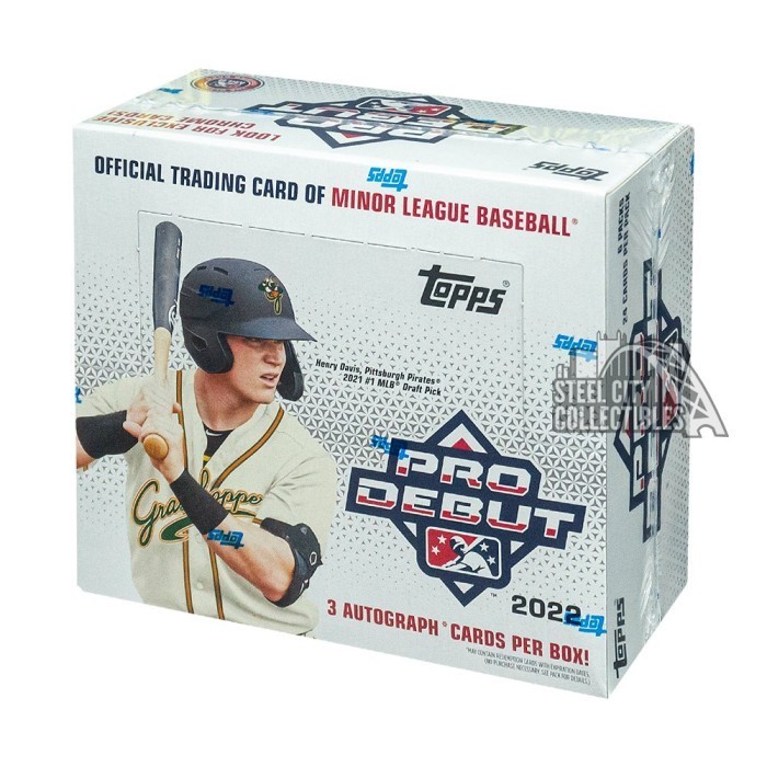 2022 Topps Pro Debut Baseball Hobby Jumbo 3-Box Random 2-Pack Group ...