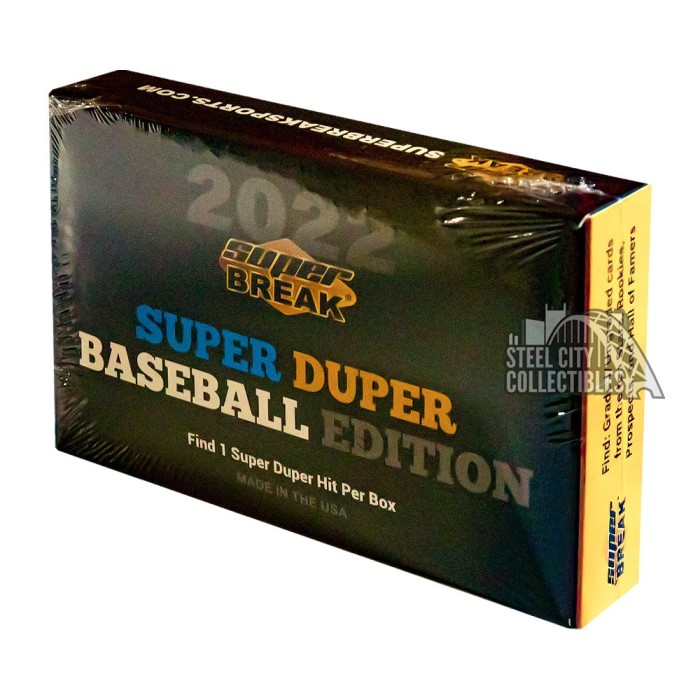 2022 Super Break Super Duper Baseball Edition Box | Steel City Collectibles