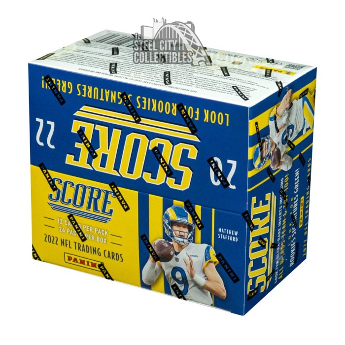 2022 Panini Score Football 24-Pack Retail Box | Steel City Collectibles