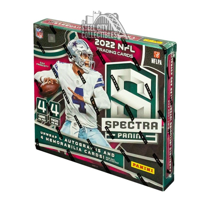 2022 Panini Spectra Football Hobby Box | Steel City Collectibles