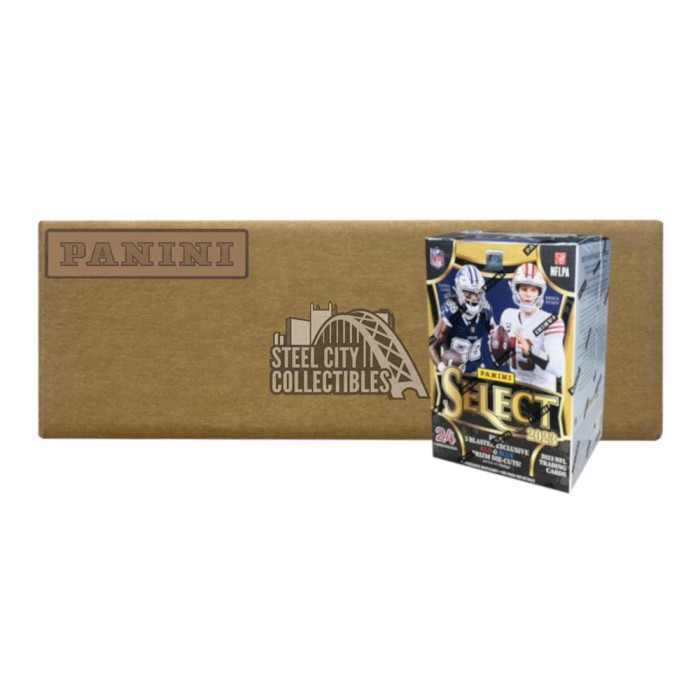 2023 Panini Select Football 6-Pack Blaster 20-Box Case (Red and Blue ...