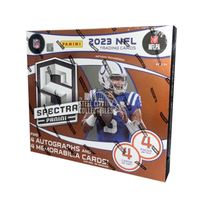 2023 Panini Spectra Football Hobby Box | Steel City Collectibles