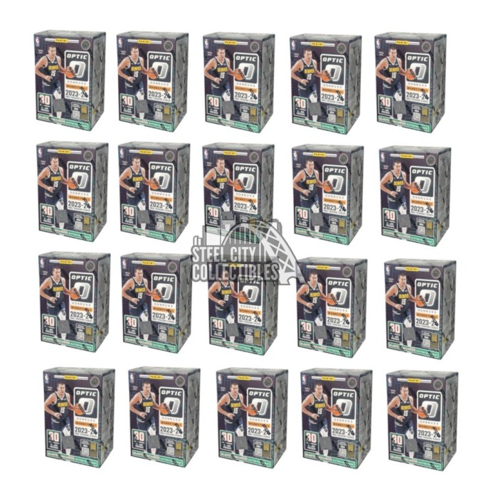 2023-24 Panini Donruss Optic Basketball 6-Pack Blaster 20-Box Lot ...