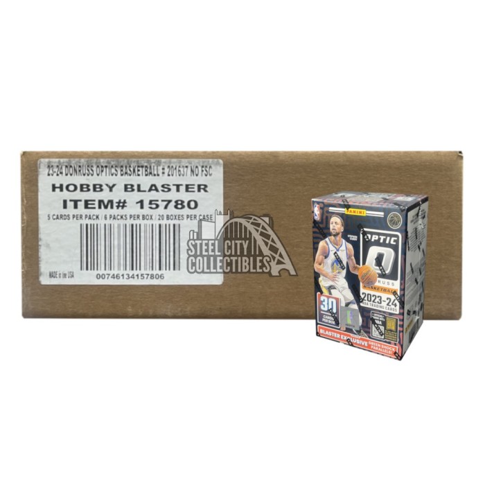 2023-24 Panini Donruss Optic Basketball Hobby Blaster 20-Box Case ...