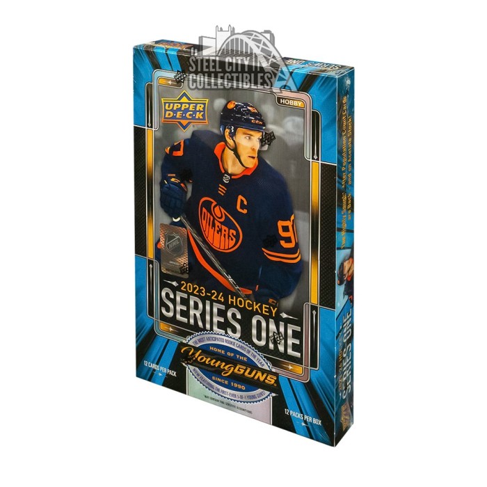 2023-24 Upper Deck Series 1 Hockey Hobby Box | Steel City Collectibles