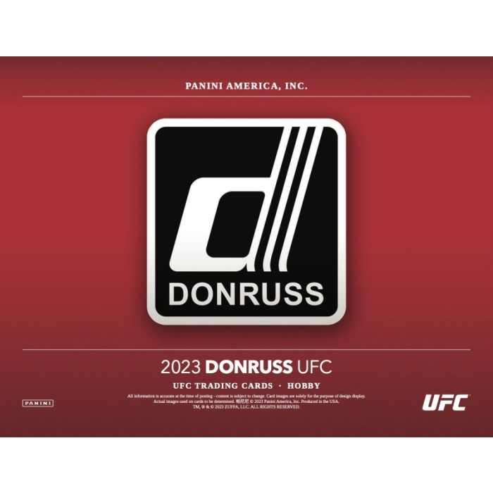 2023 Panini Donruss UFC Hobby Box | Steel City Collectibles