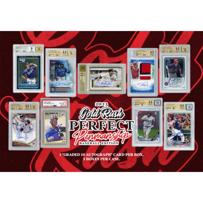 2023 Gold Rush Perfect Penmanship Baseball Edition Box | Steel City ...