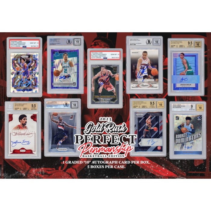 2023 Gold Rush Perfect Penmanship Basketball Edition Box | Steel City ...