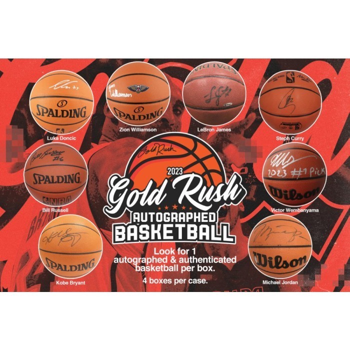 2023 Gold Rush Autographed Basketball Series Box PERSONAL BREAK SPECIAL ...