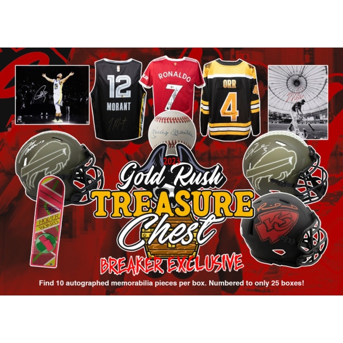 2023 Gold Rush Treasure Chest Breaker Exclusive | Steel City Collectibles