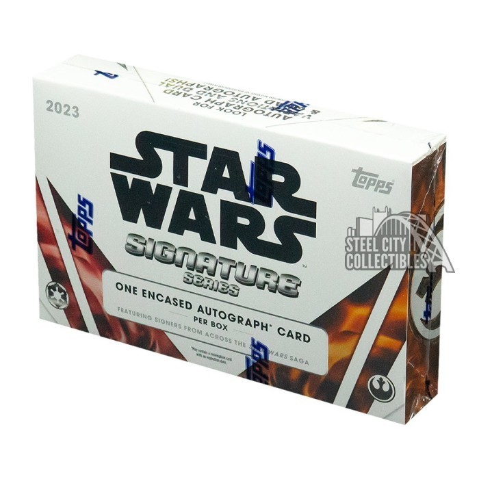 2023 Topps Star Wars Signature Series Hobby 20-Box Case Random 2-Hit ...
