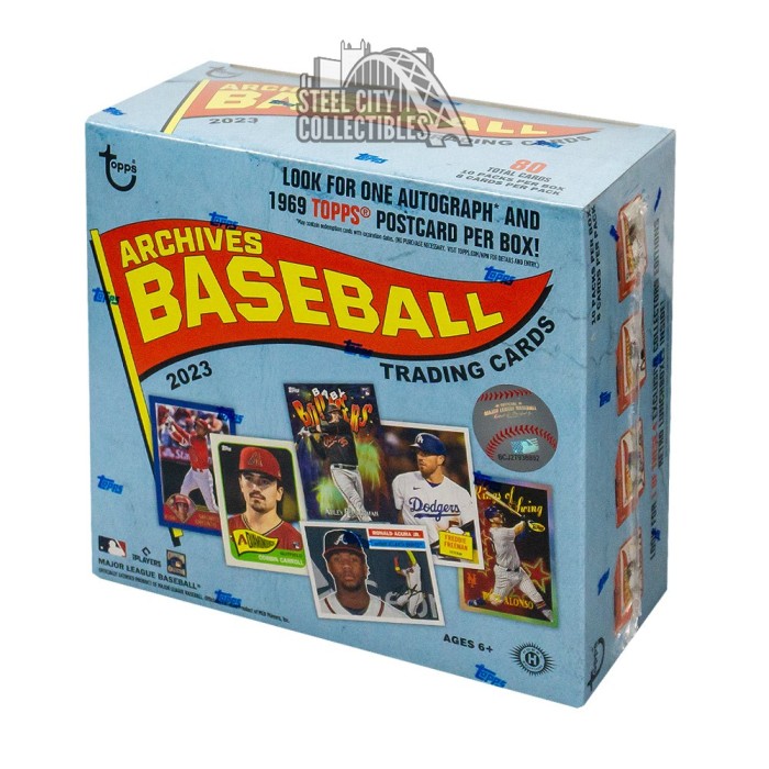 2023 Topps Archives Baseball Hobby Collector Box | Steel City Collectibles