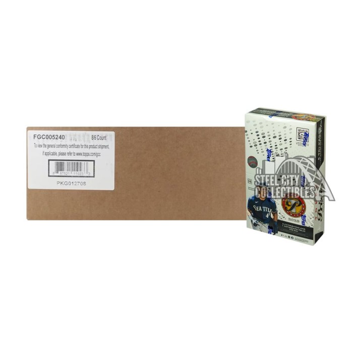 2023 Topps Pristine Baseball Hobby 8-Box Case | Steel City Collectibles