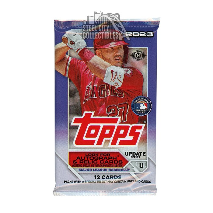 2023 Topps Update Series Baseball Hobby Pack | Steel City Collectibles
