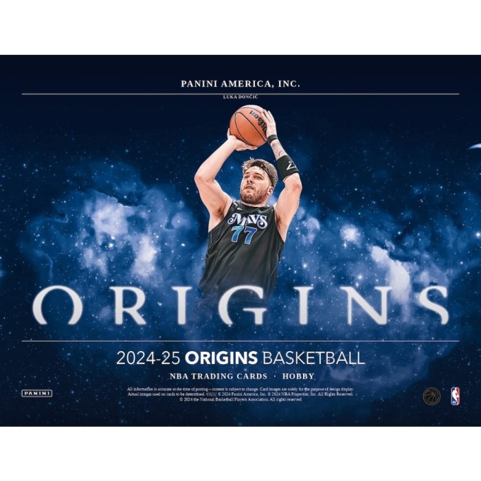 2024-25 Panini Origins Basketball Dual Hobby Box Random Division Group ...