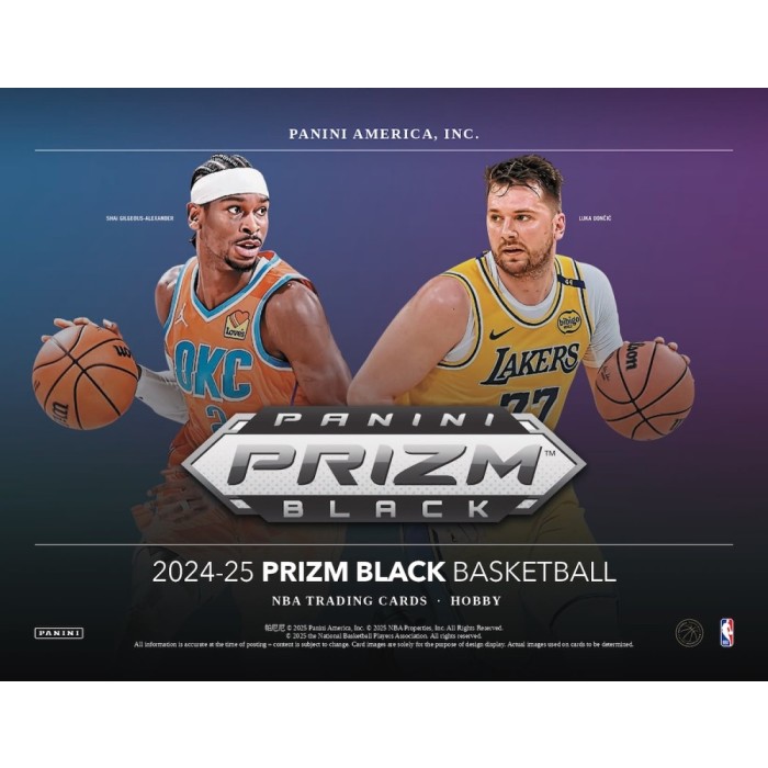 2024-25 Panini Prizm Black Basketball Hobby Box | Steel City Collectibles