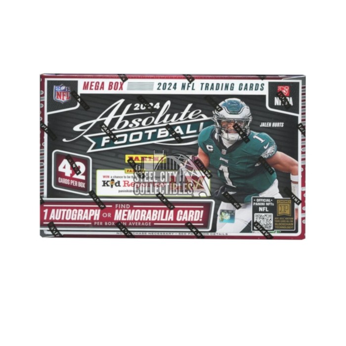 2024 Panini Absolute Football Mega Box (Orange Parallels) | Steel City ...