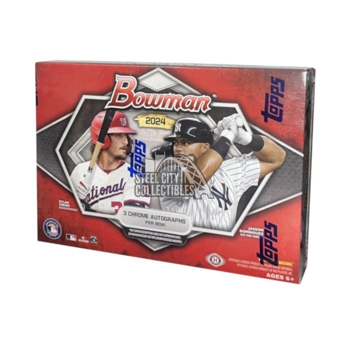 2024 Bowman Baseball HTA Choice Box Personal Break #4 - Steve | Steel ...