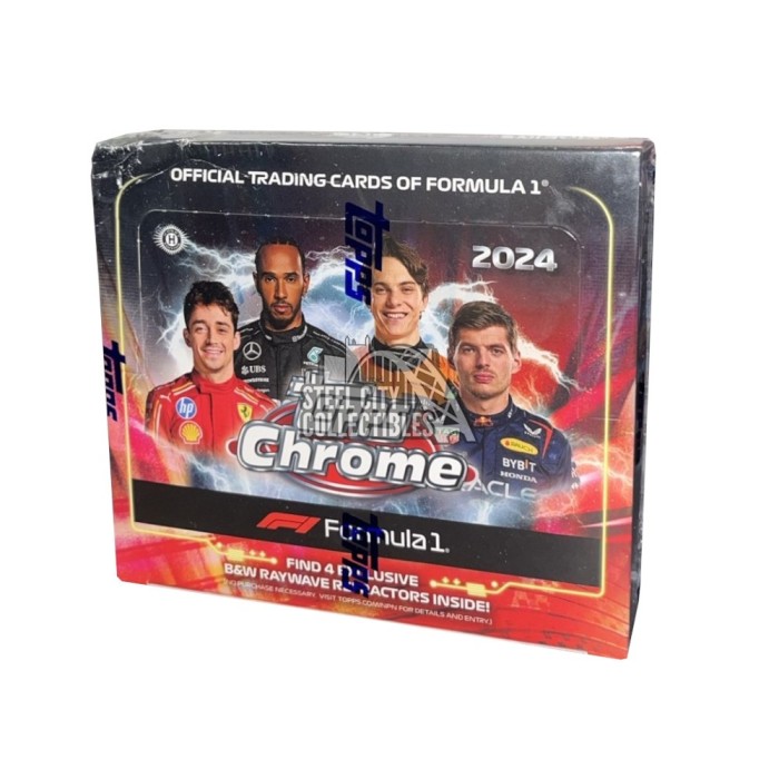 2024 Topps Chrome Formula 1 F1 Racing Qualifying Lap Box **PLEASE READ ...