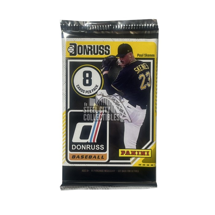 2024 Panini Donruss Baseball Hobby Pack | Steel City Collectibles