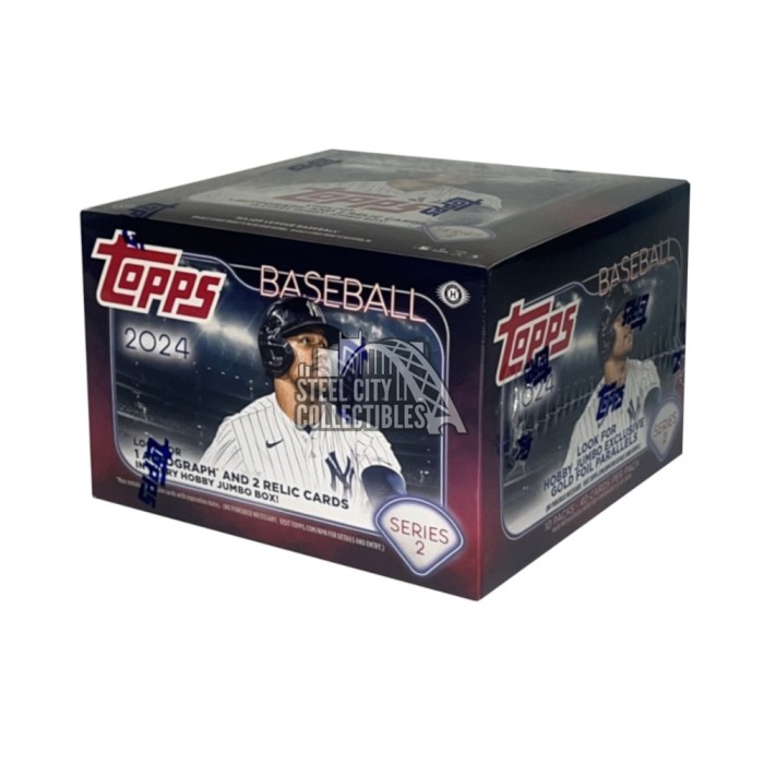 2024 Topps Series 2 Baseball Hobby Jumbo Box | Steel City Collectibles