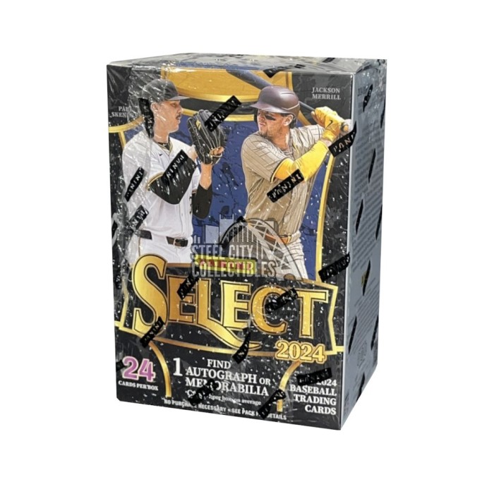 2024 Panini Select Baseball 6-Pack Blaster Box | Steel City Collectibles