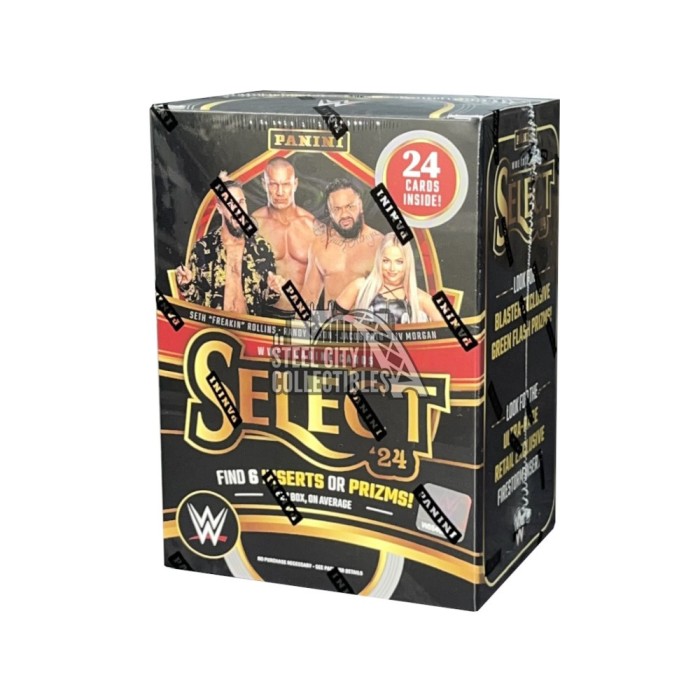2024 Panini Select WWE Wrestling Hobby Blaster 6-Pack Box | Steel City ...