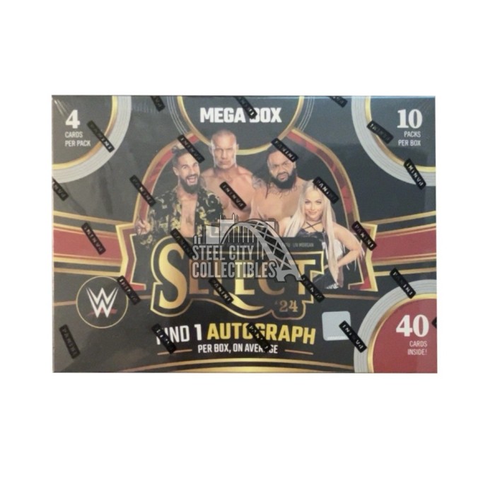 2024 Panini WWE Select Wrestling Mega Box | Steel City Collectibles