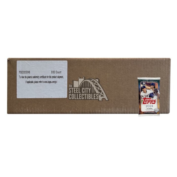 2024 Topps Update Series Baseball Retail 480-Pack Case | Steel City ...
